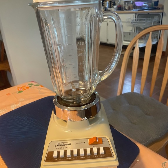 Sunbeam | Kitchen | Sunbeam Blender Solid State Vintage 70 Watt | Poshmark